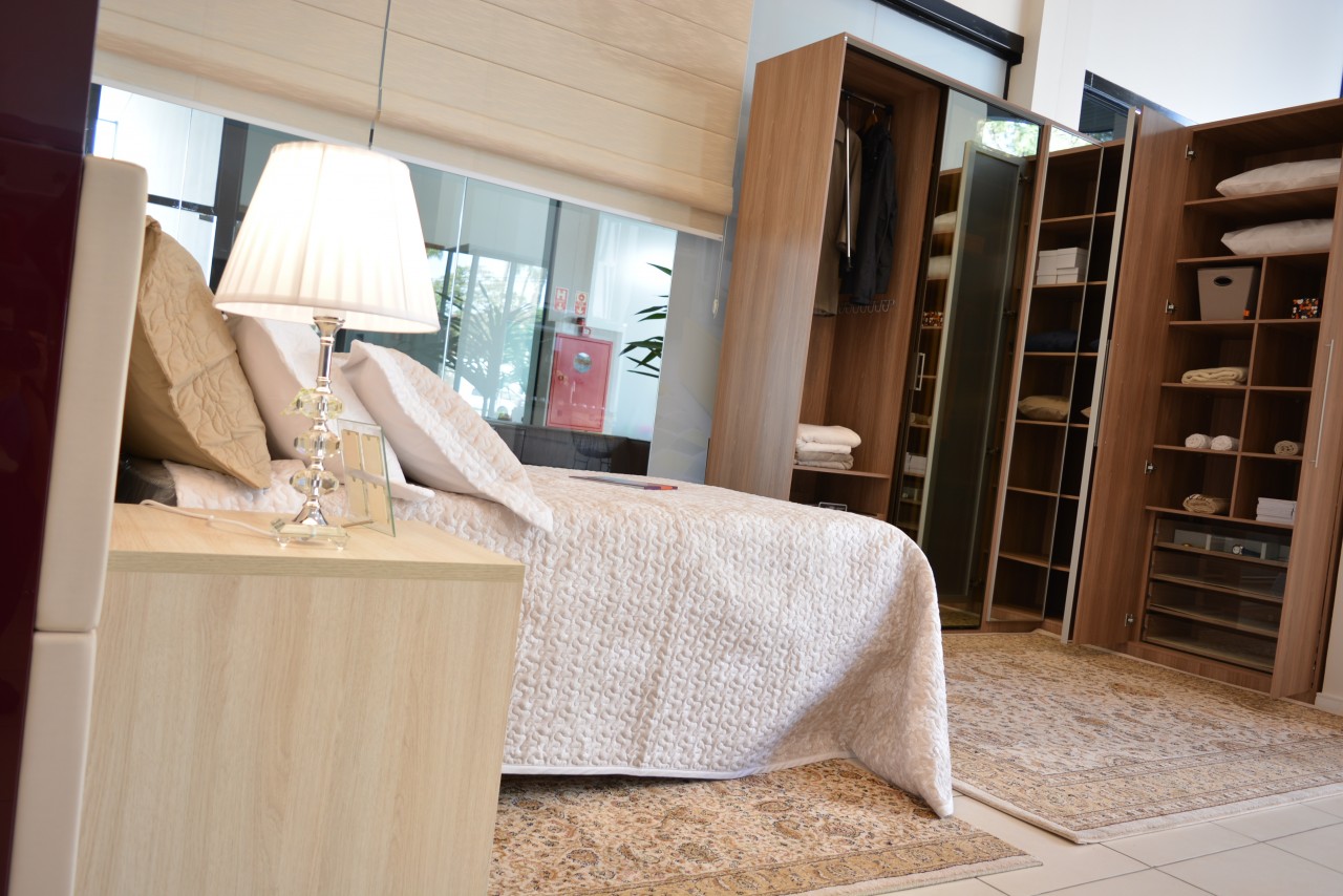 Esbanjando bom gosto e funcionalidade, loja da New Móveis Planejados é ...